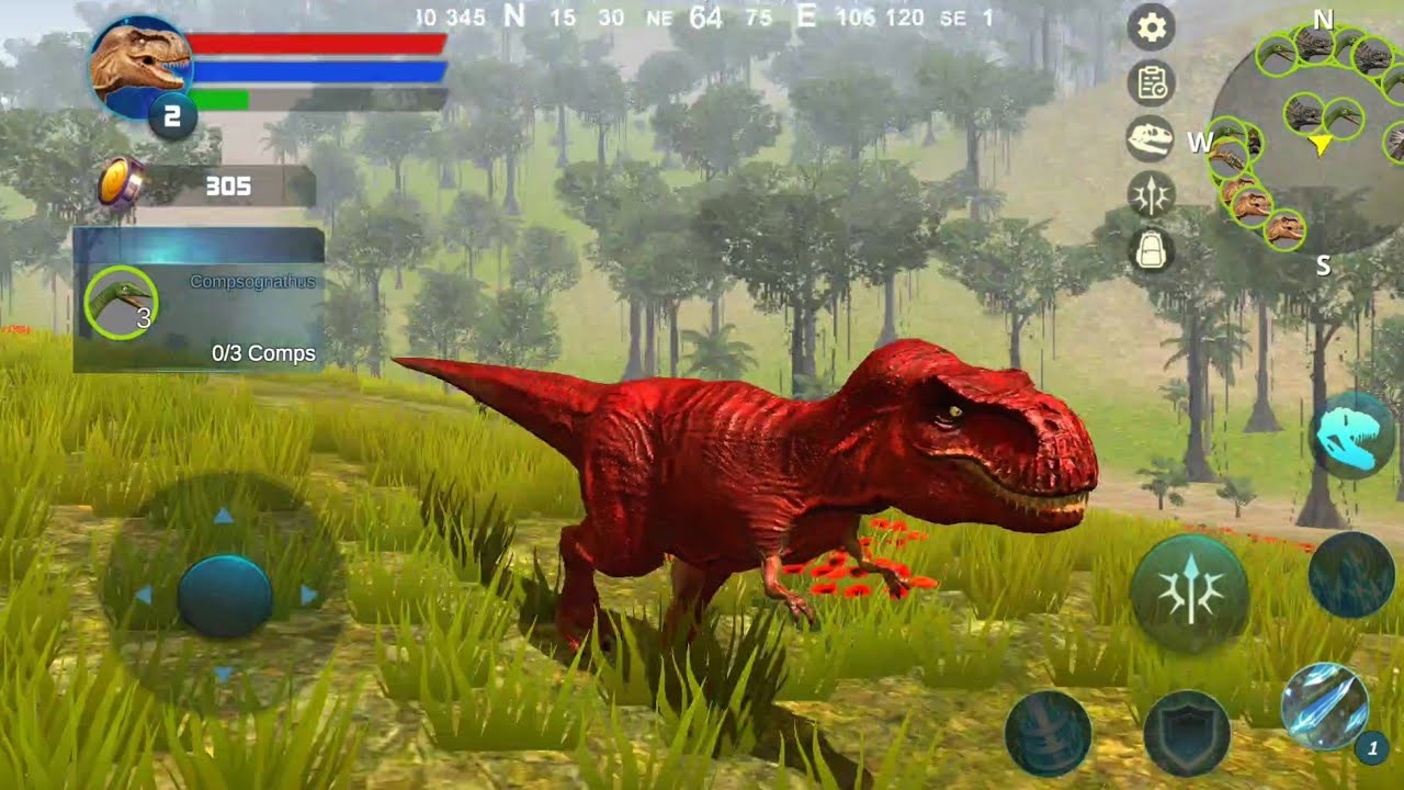 Tyrannosaurus Rex Simulator Android Gameplay - YouTube