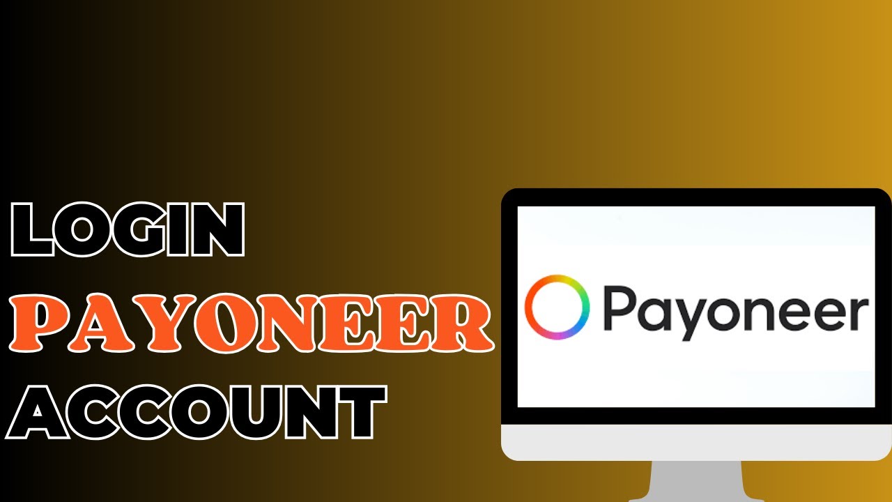 How To Login Payoneer Account - YouTube