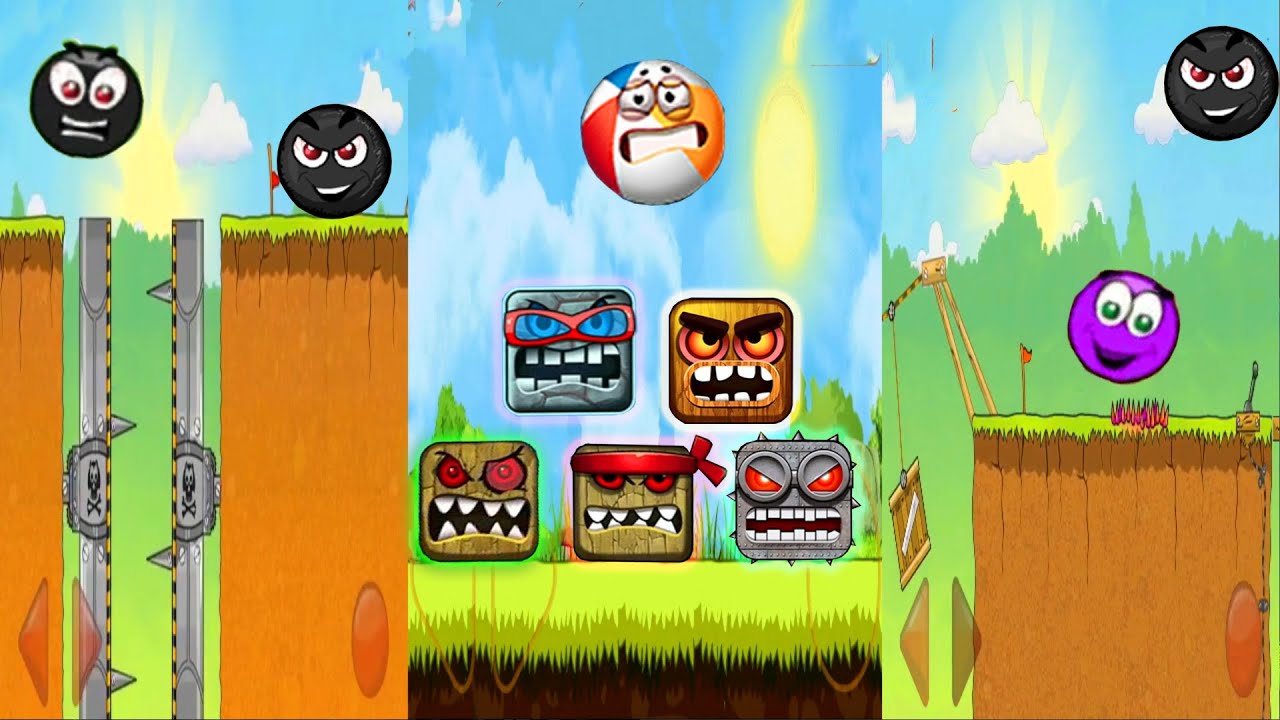 BALL FRIEND VS BLACK BALL HERO 3 VS FUSION RED HERO BALL 3 EPIC BOSS ...