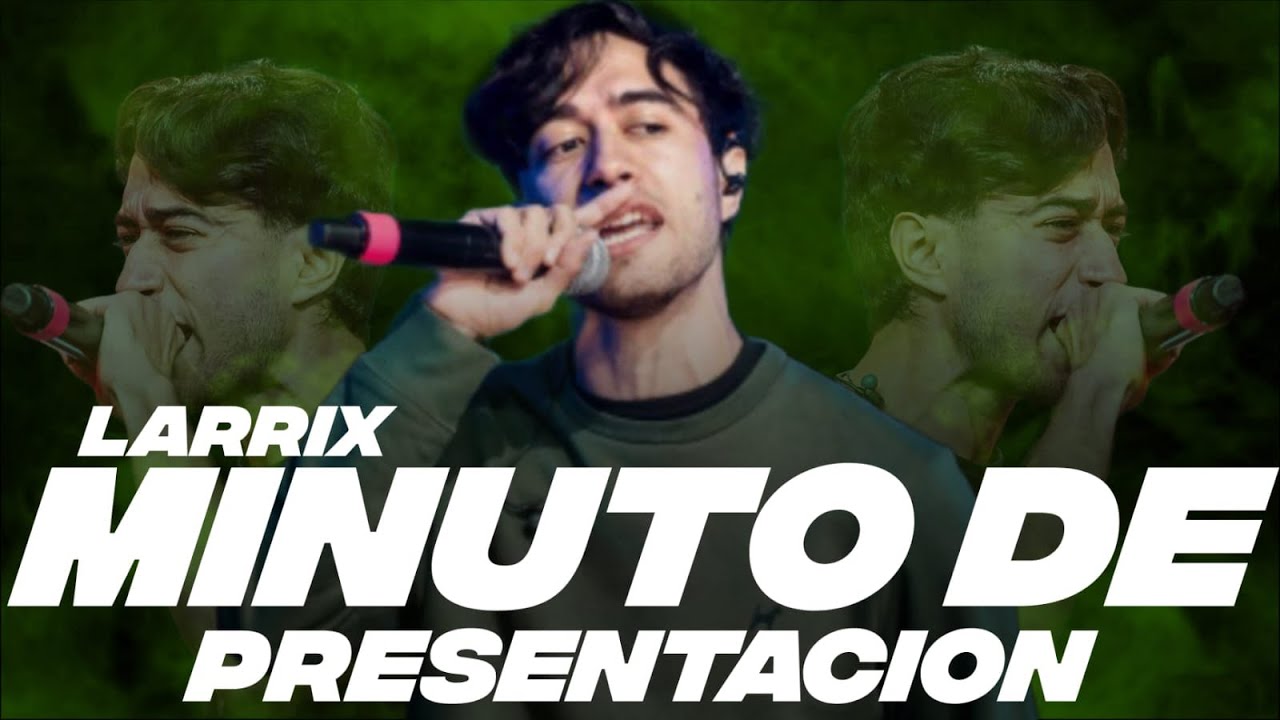 Larrix minuto de Presentación en ‘El Live ubeat Gama ‘ freestyle ...