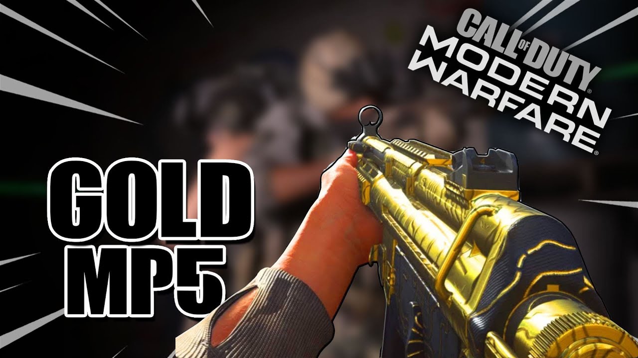 Getting Gold Camo For MP5 Road To Damascus - YouTube