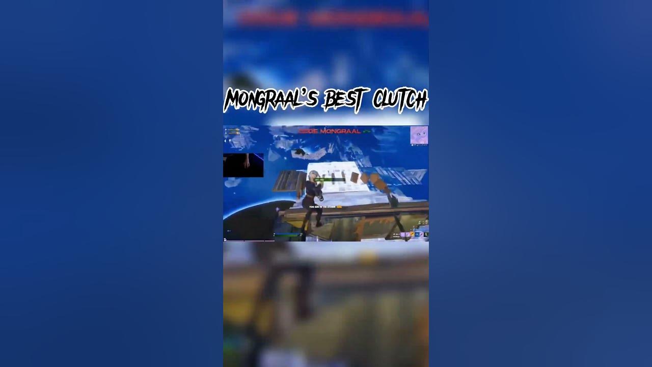 Mongraals Best Clutch In Tournament Youtube