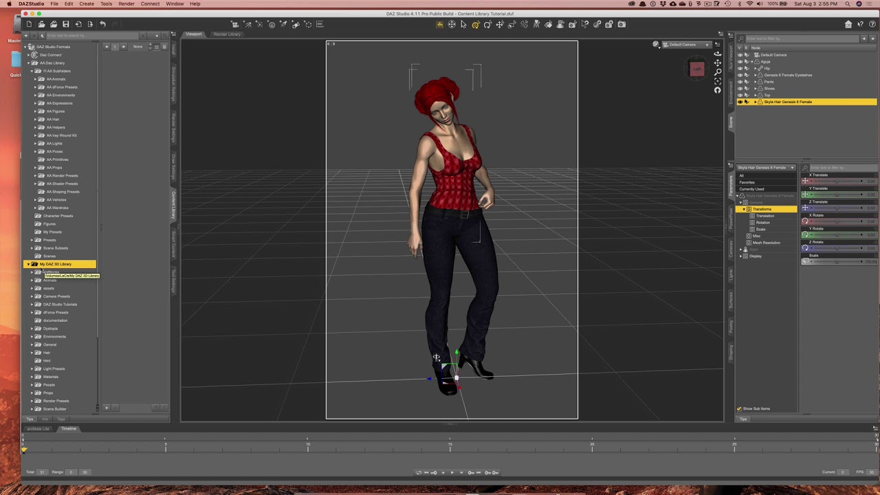 Part 1: How to reorganize your Content Library on a Mac - Daz Studio ...
