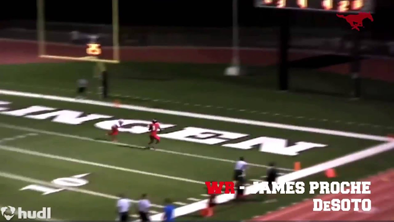 SMU Football 2015 Signing Day: James Proche - YouTube