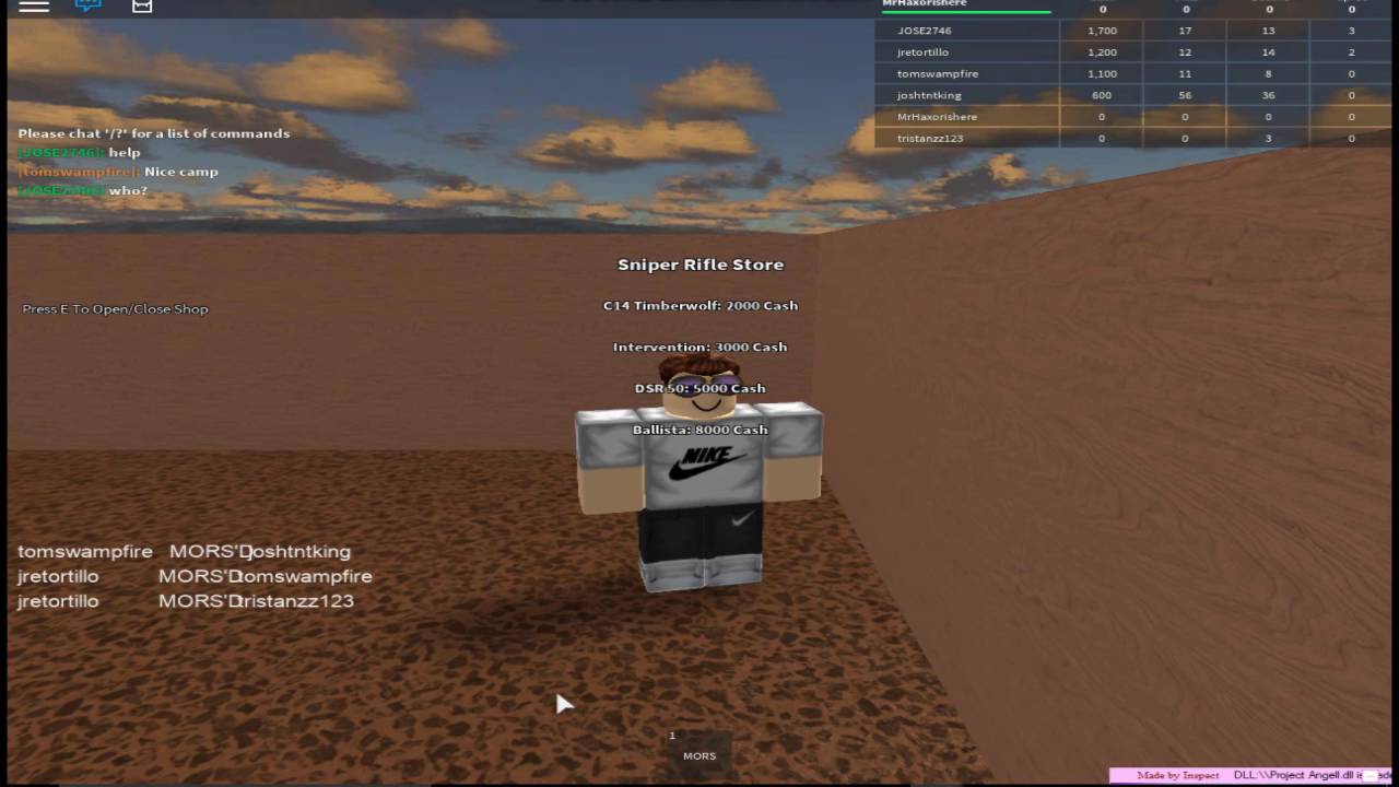 Roblox Exploit/Hack (UN-PATCHED) (kill, invis, time, noclip & more ...