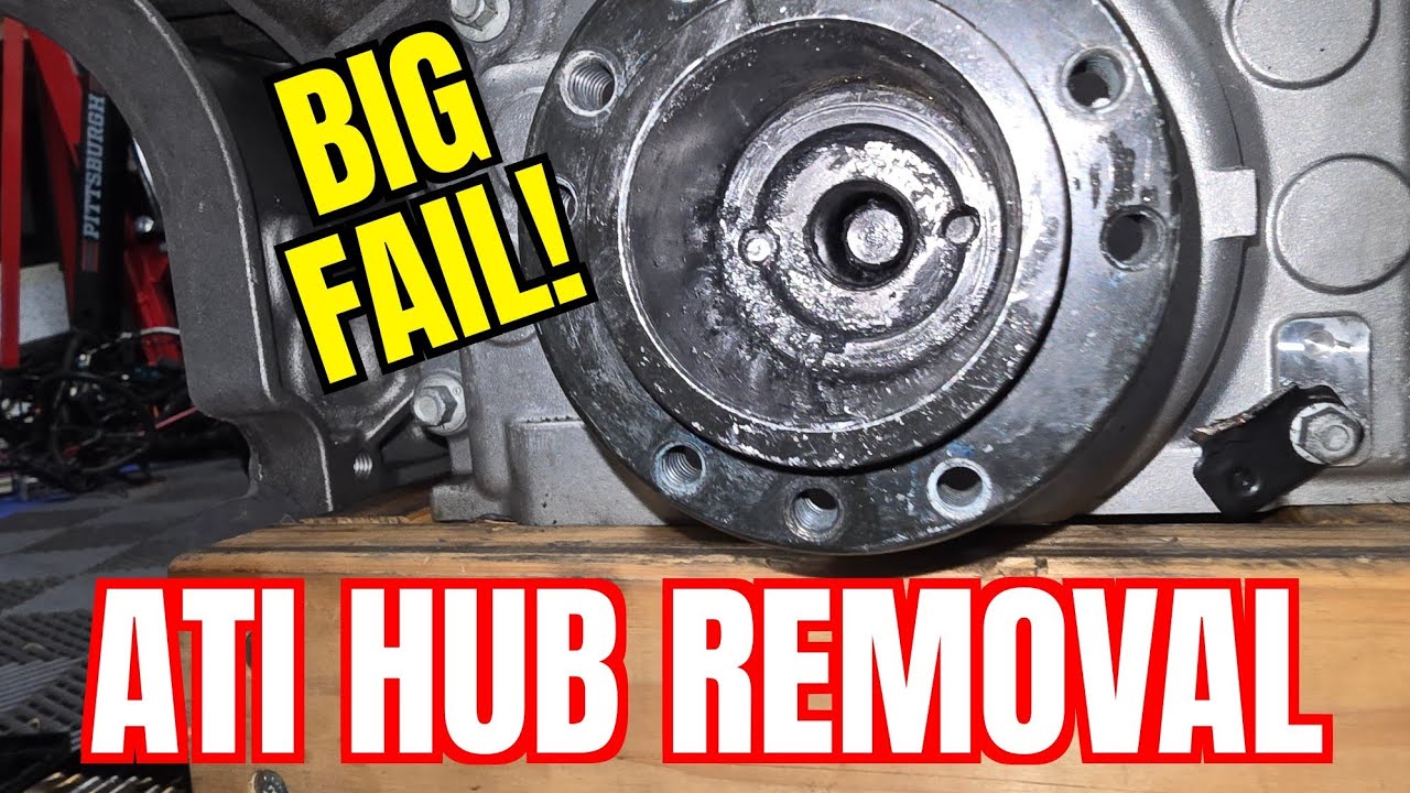 2005 Chevy Corvette - ATI Harmonic Balancer Hub Removal Fail! - YouTube