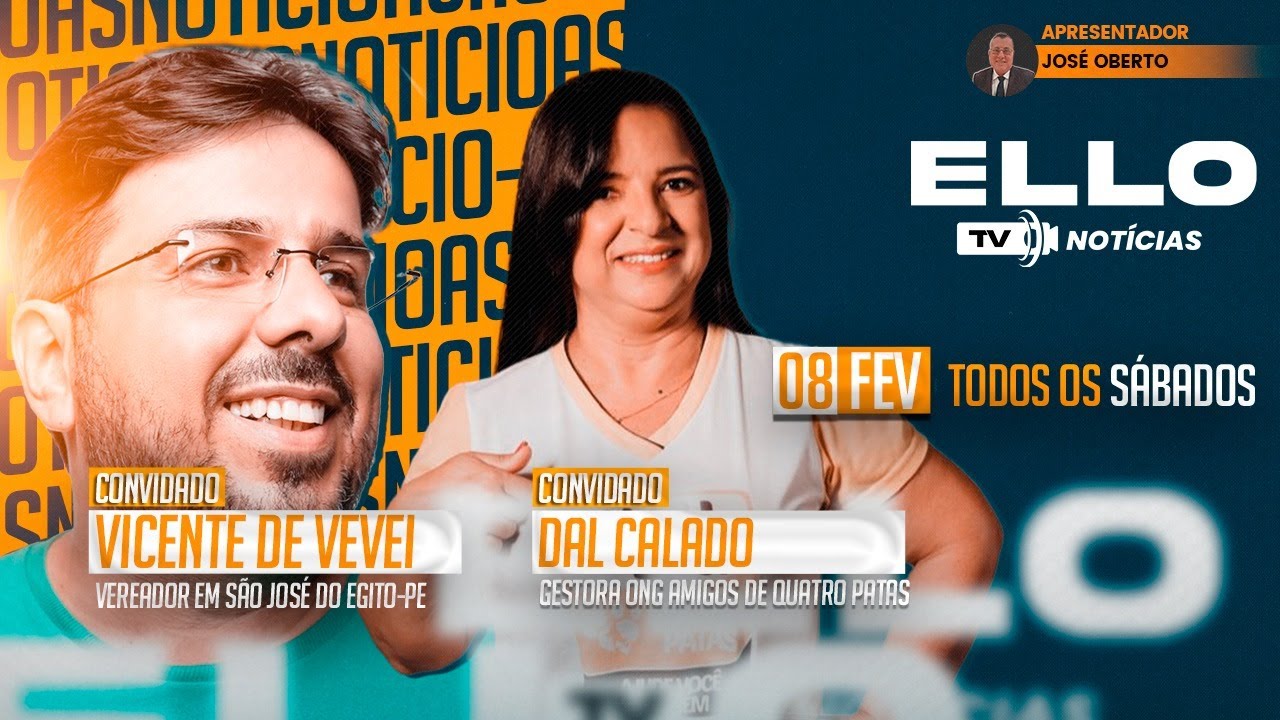 ELLO TV NOTÍCIAS - SÁBADO 08.02 - YouTube