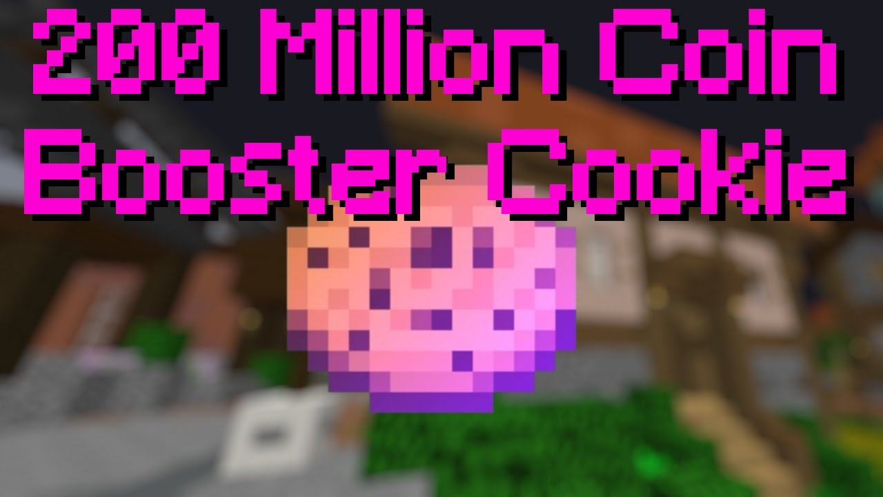 I spent *200 MILLION COINS* on booster cookies [Hypixel Skyblock] - YouTube