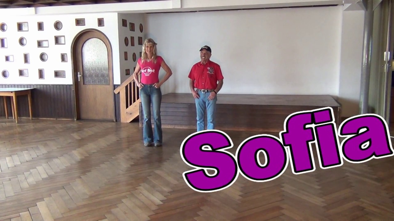 Sofia Line Dance Teach & Dance - YouTube