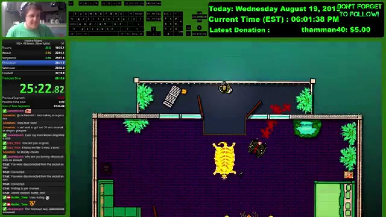 Hotline Miami Speedrun| NG+ All Levels (29:20) [PB] - YouTube