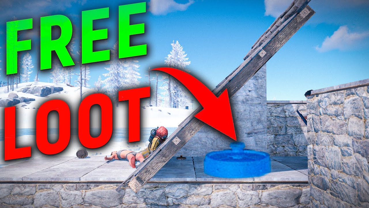RUST works glitch with free loot bug/glitch - YouTube