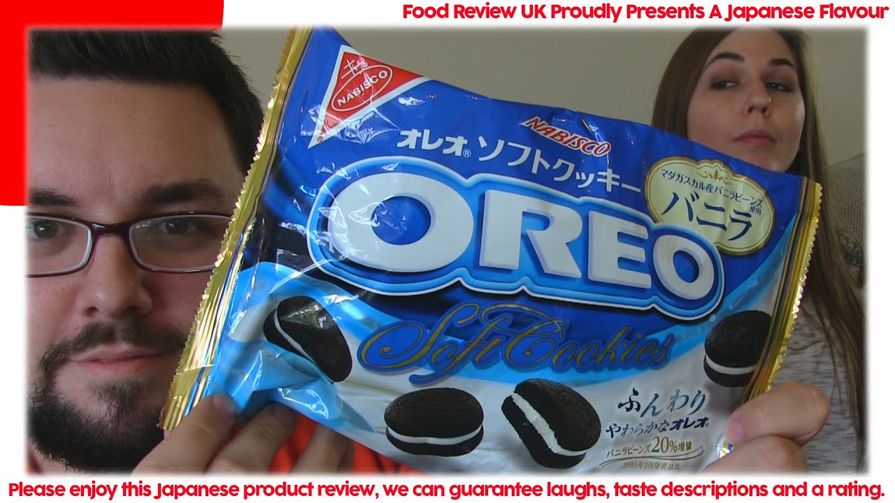 Oreo Soft Cookies (Japan) Review - YouTube