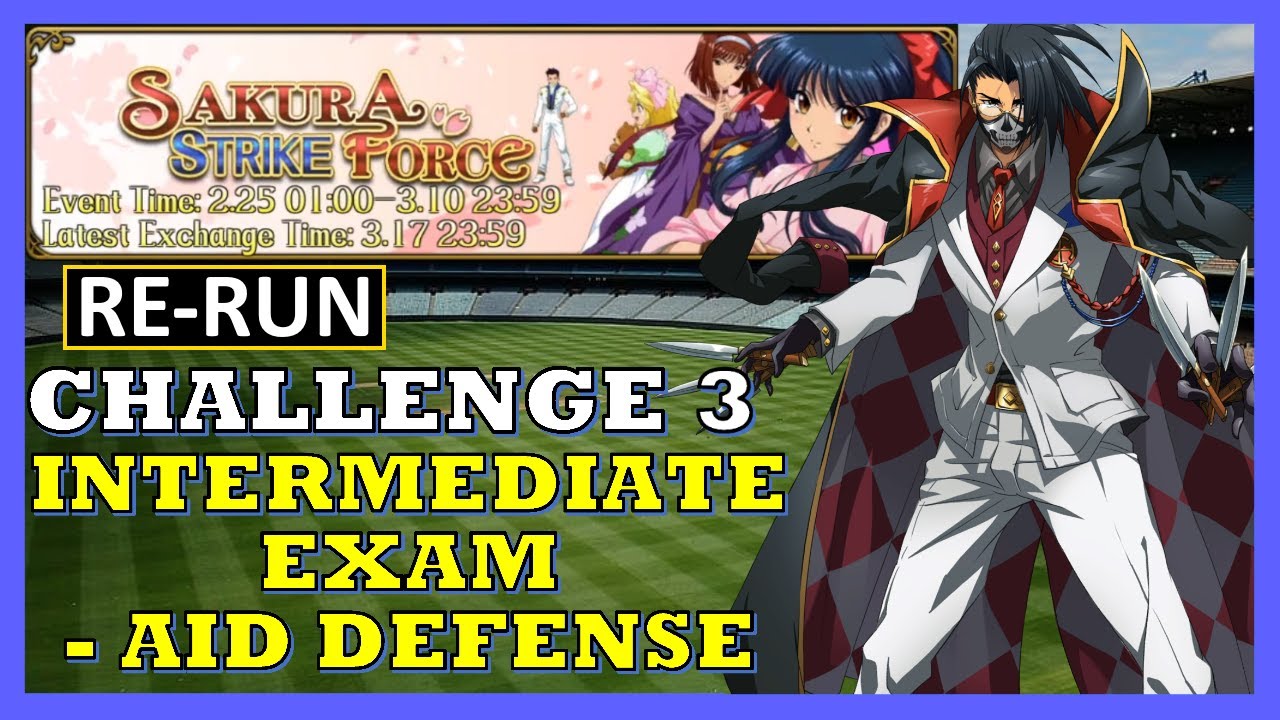 Langrisser M - Sakura Strike Force Challenge 3 - Intermediate Exam ...