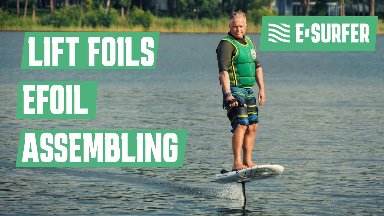 How to setup your Lift Foils eFoil in 5 minutes - YouTube