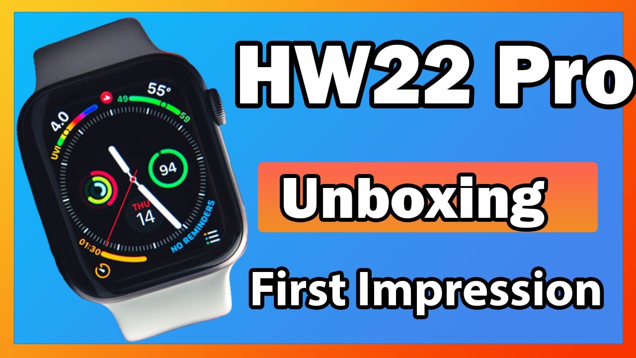 hw22 pro smartwatch unboxing 2021 (Connect With Phone) - YouTube
