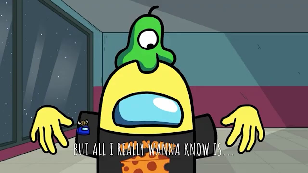 "Who is Mr. Cheese?" Among Us Song BUT everytime he says "Mr Cheese ...