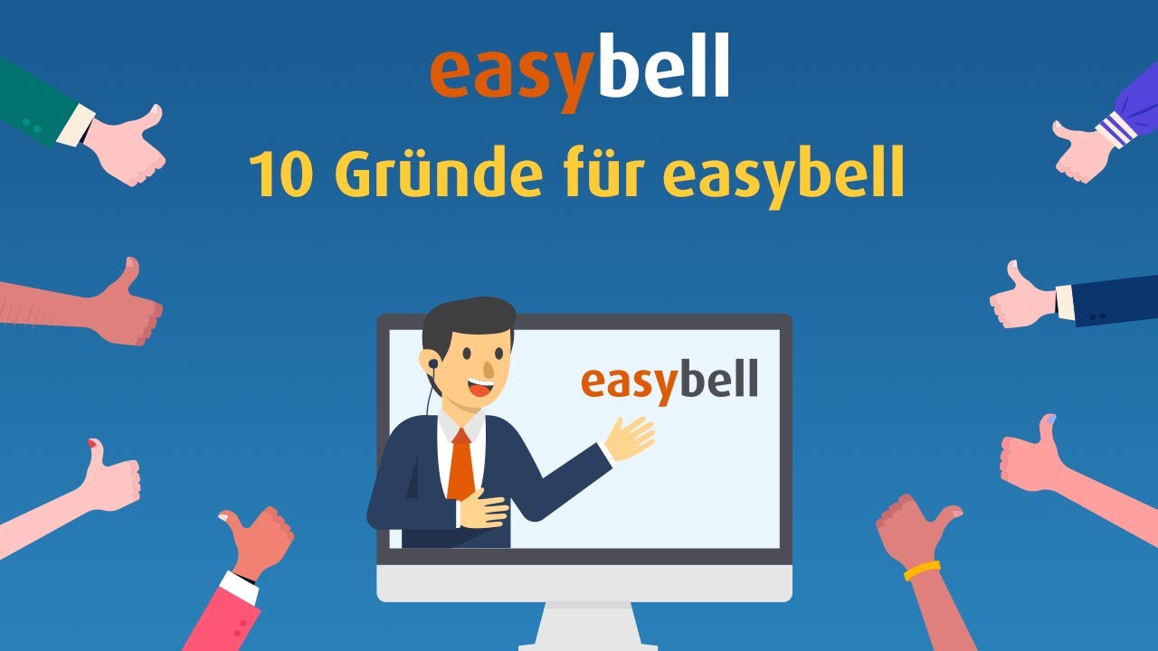 easybell Webinar: 10 Gründe für easybell - YouTube