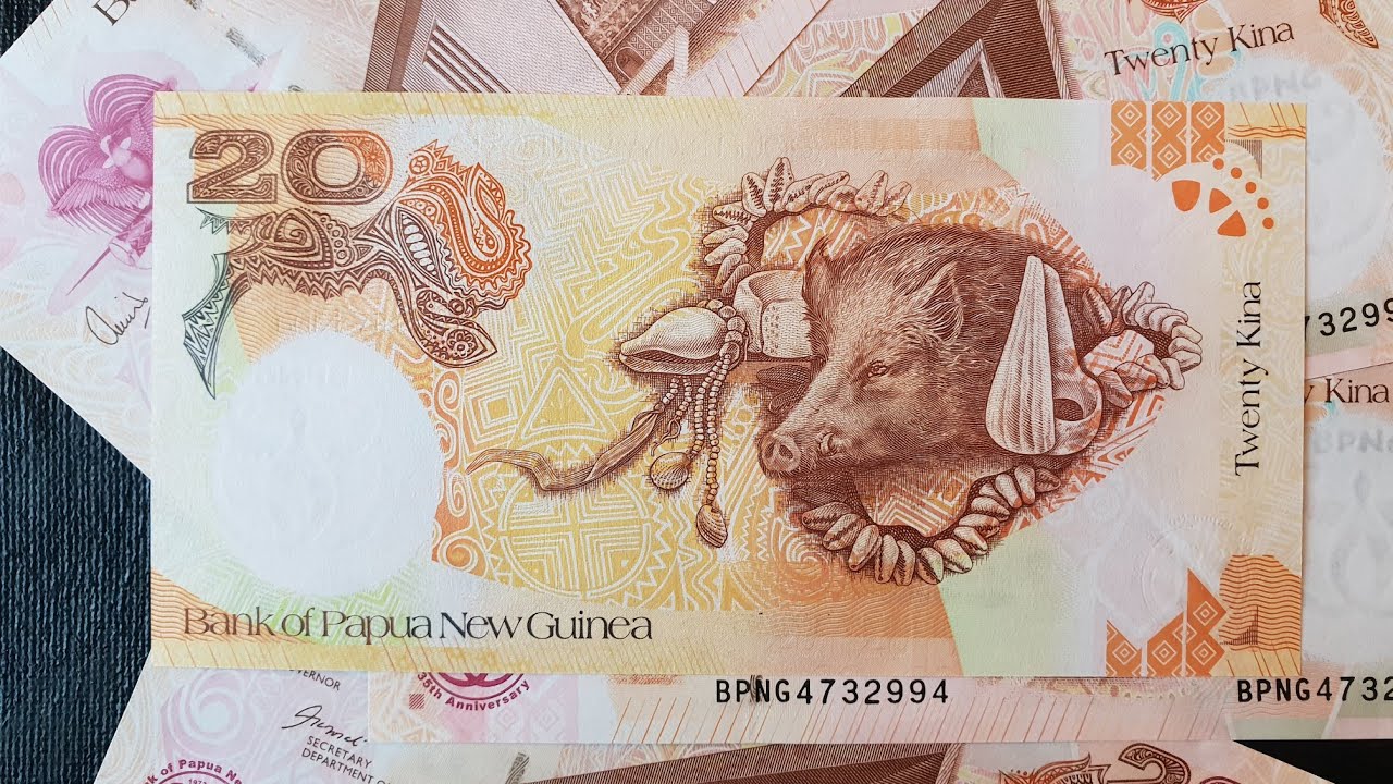 Papua New Guinea 20 kina banknote - YouTube
