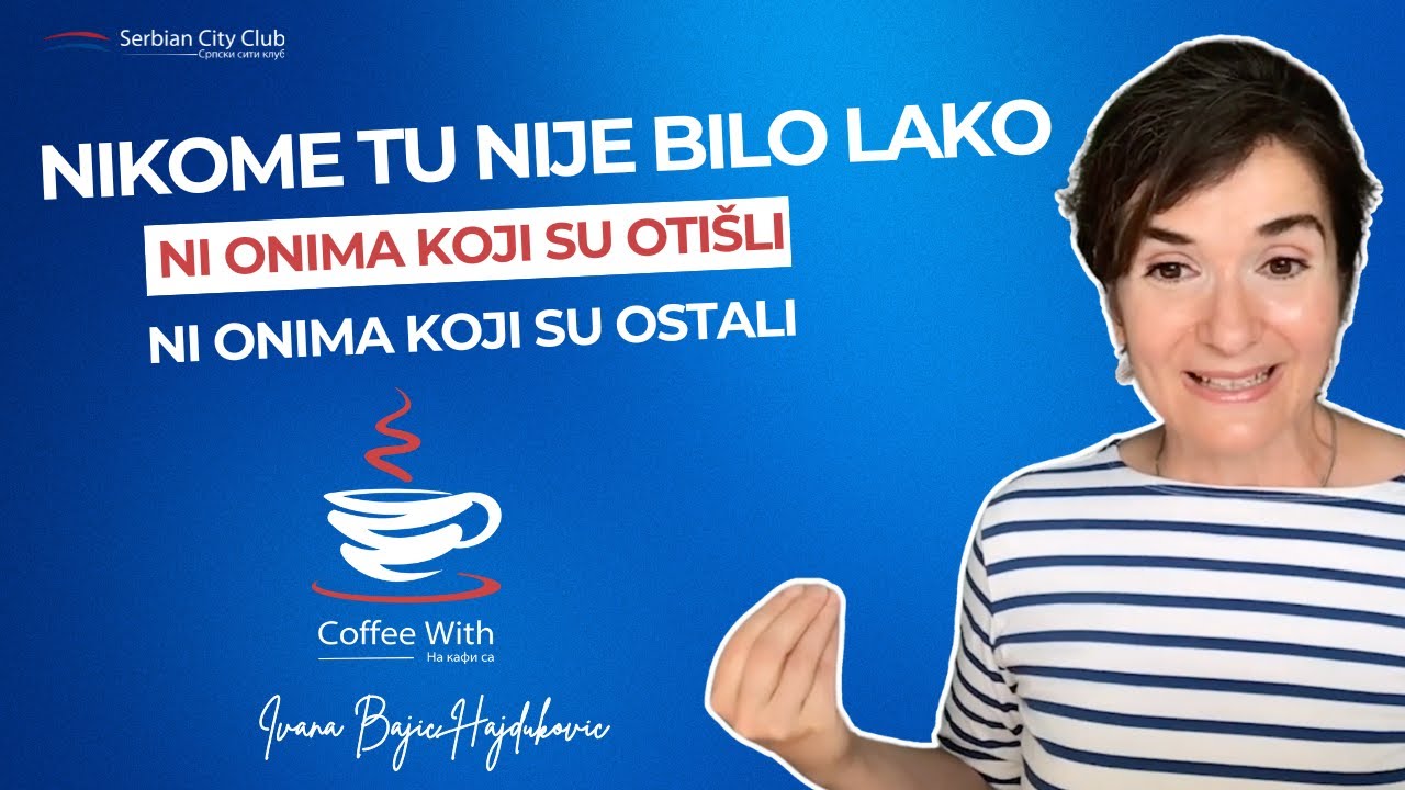 Coffee With Ivana Bajic Hajdukovic: Majke emigranata iz Beograda ...
