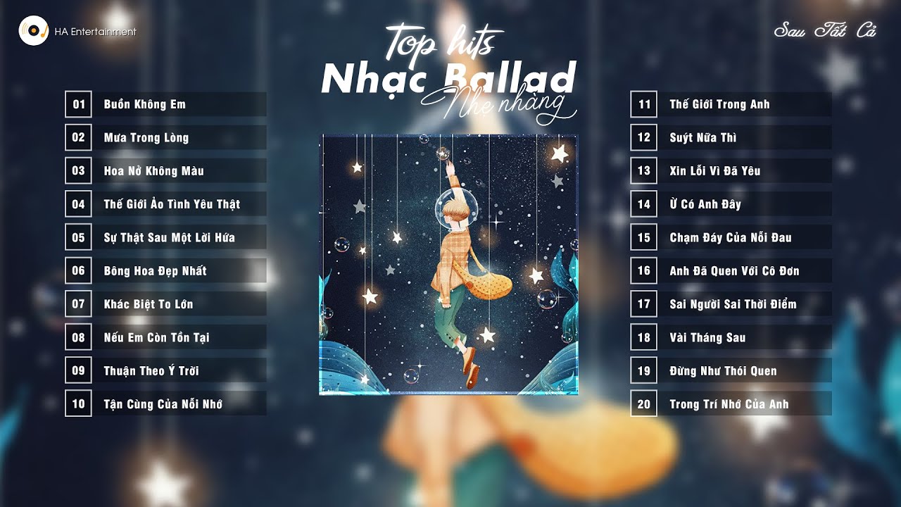 Top 20 Nhạc Trẻ Ballad Buồn Hay Nhất 2023 - Nhạc Ballad Hay Nhất 2023 ...