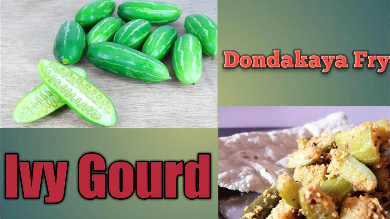 Ivy gourd recipe/👍Thonde/ dondakaya fry easy way🤩 super combination ...