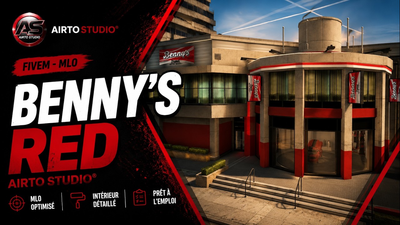 [FiveM MLO] Benny's Red 2024 - YouTube