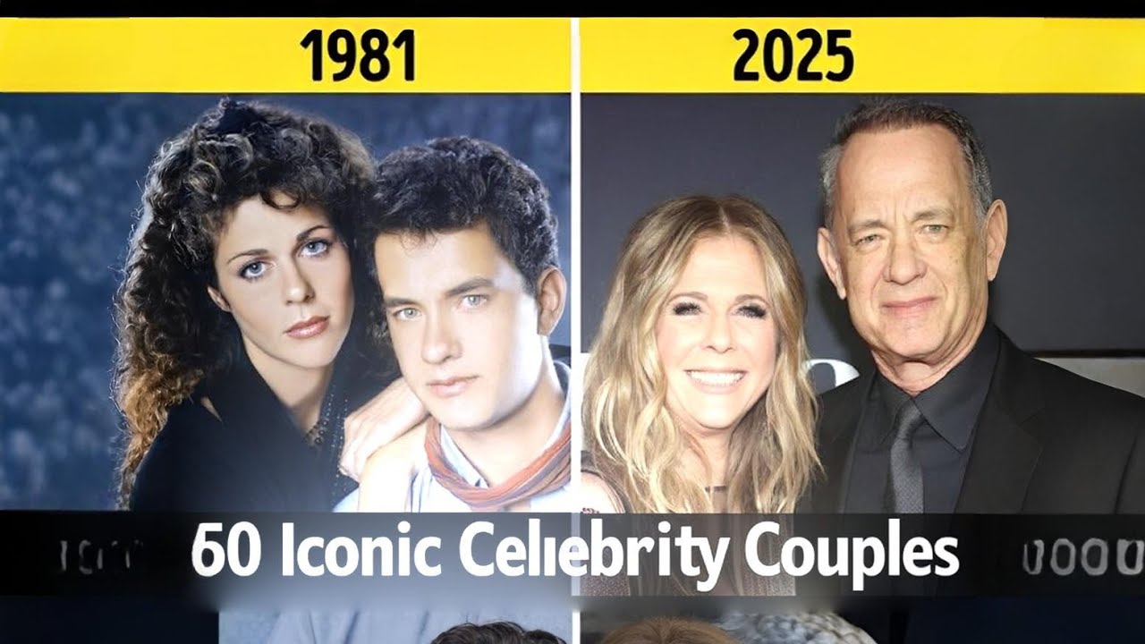 60 Iconic Celebrity Couples: Then & Now - YouTube