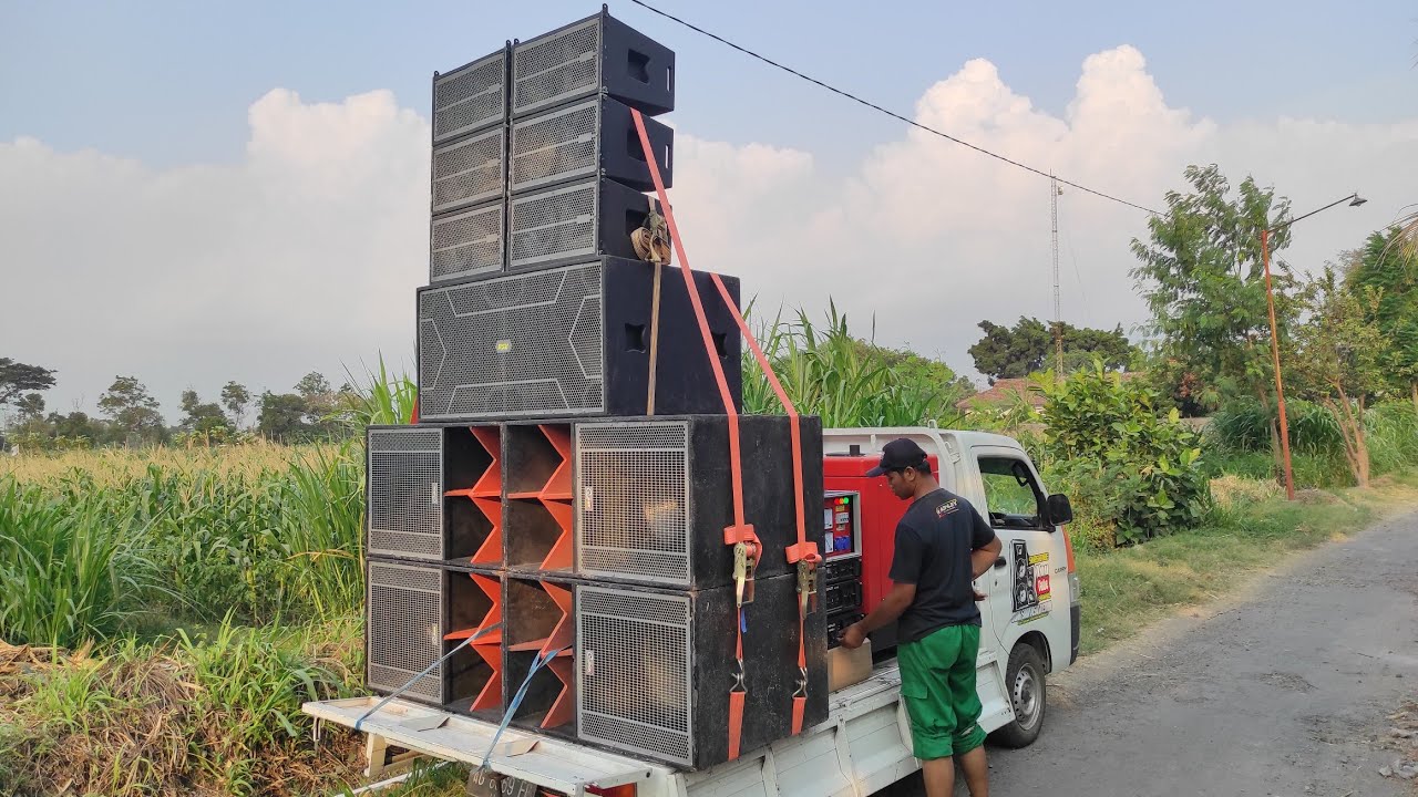 CEKSOUND PINGGIR SAWAH // SOUND KARNAVAL SPEK PICK UP - YouTube
