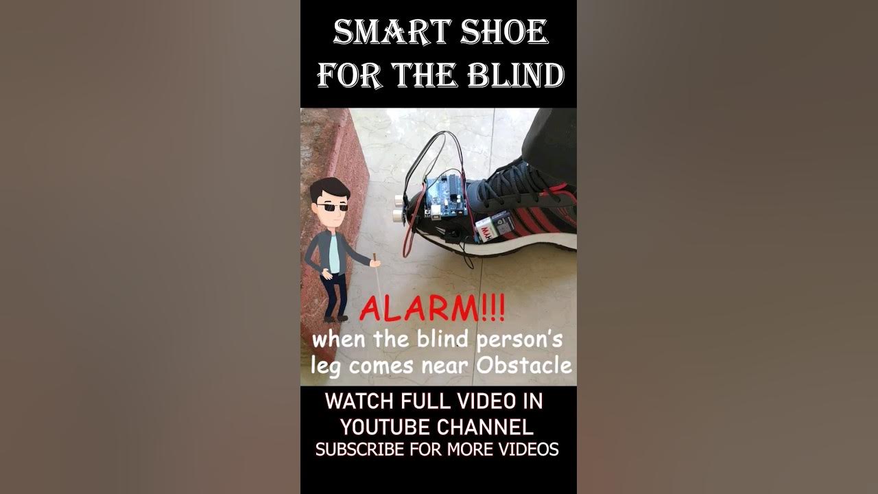 Smart Shoe for the Blind || Extremely useful Arduino Project #arduinoproject #arduino - YouTube