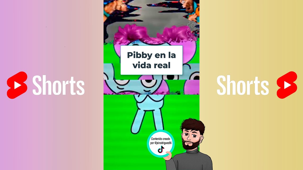 Así se vería Come and learn with Pibby en la vida real 🤓😣 #shorts - YouTube