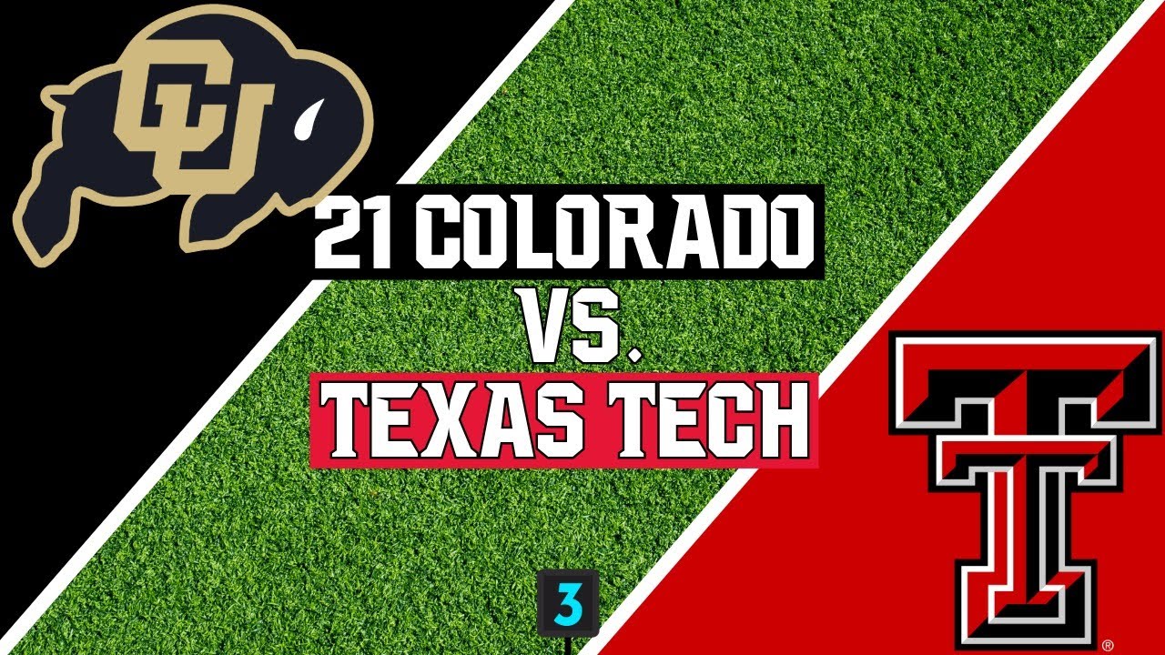 Colorado is BALLIN' | Colorado vs. Texas Tech Preview/Prediction - YouTube
