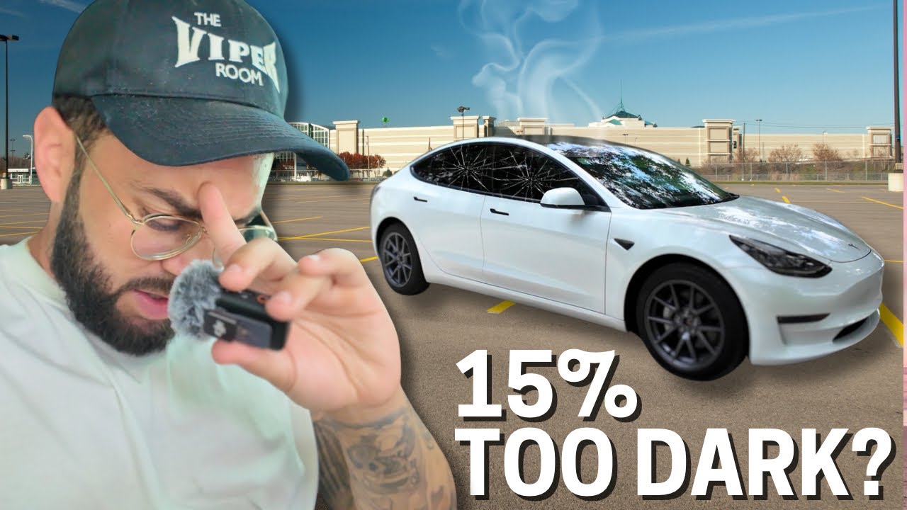 Tesla Window Tint: Percentage, Roof, Cracks, Ceramic - YouTube