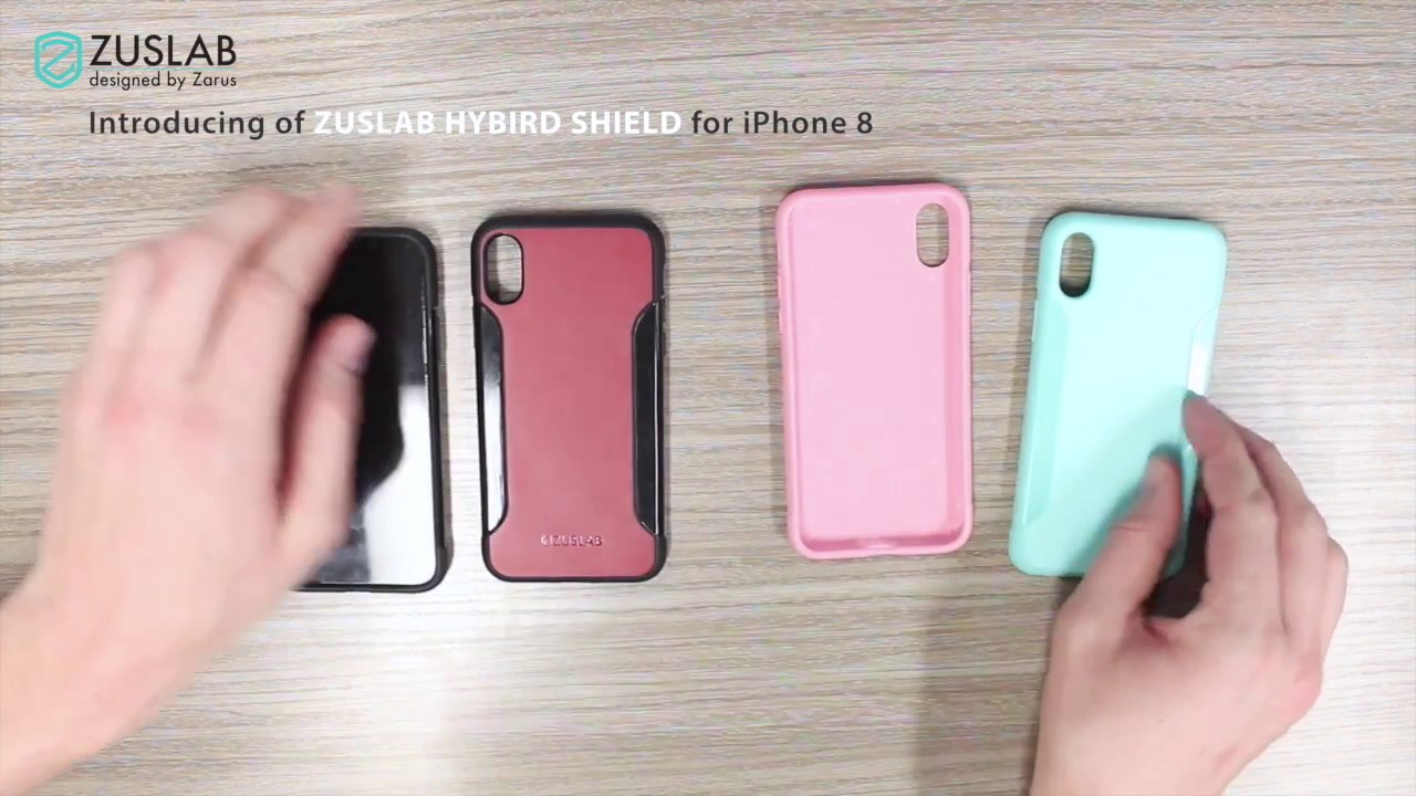 ZUSLAB Hybrid Shield Case for iPhone X - YouTube