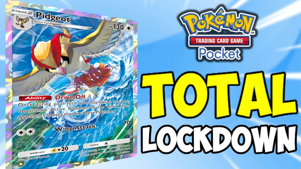LOCKDOWN DECK BERSAMA PIDGEOT !! Pokemon TCG Pocket Indonesia - YouTube