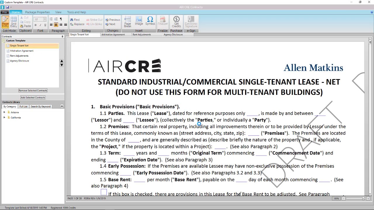 Creating a Contract Package Template - YouTube