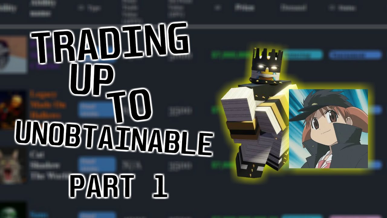 Trading Up To Unobtainable! (Old A Bizarre Day) (Part 1) - YouTube