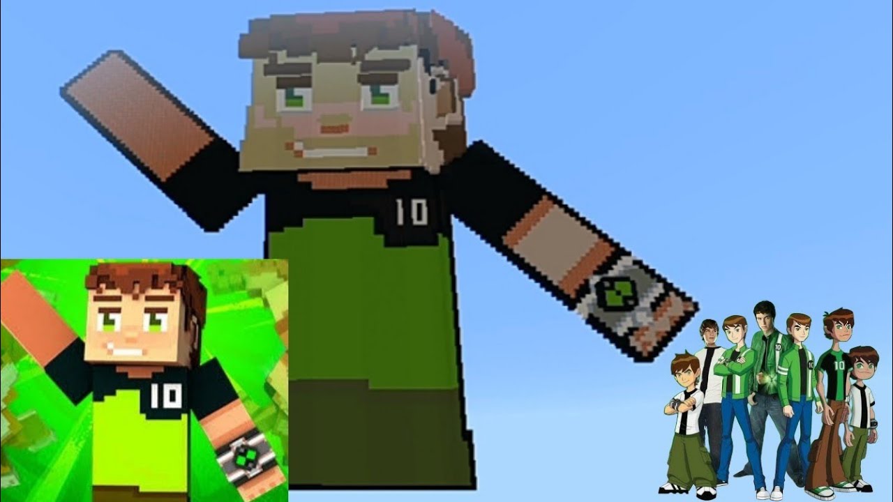 I BUILD BEN-10 in Mincraft - YouTube