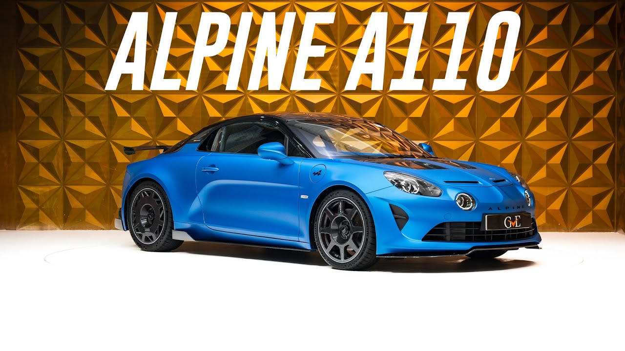 ALPINE A110 BLUE | GVE London - YouTube