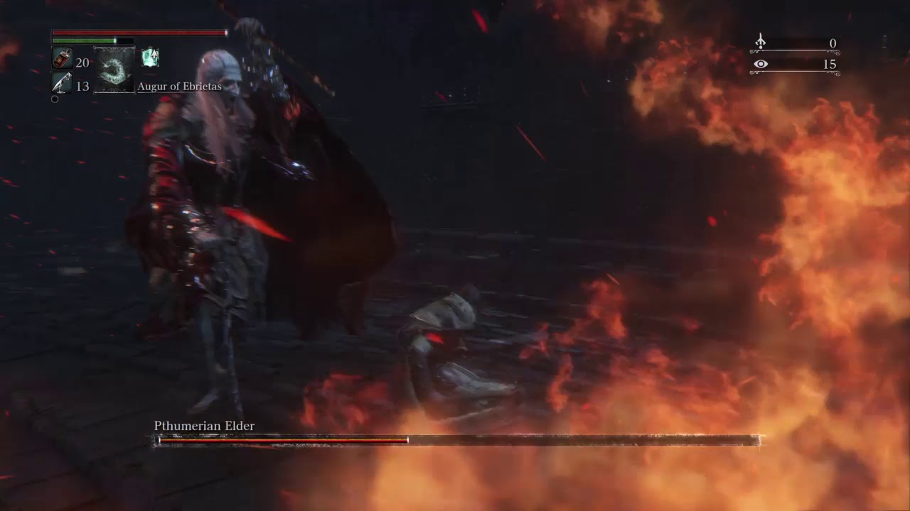 Bloodborne™ - Pthumerian Elder - YouTube