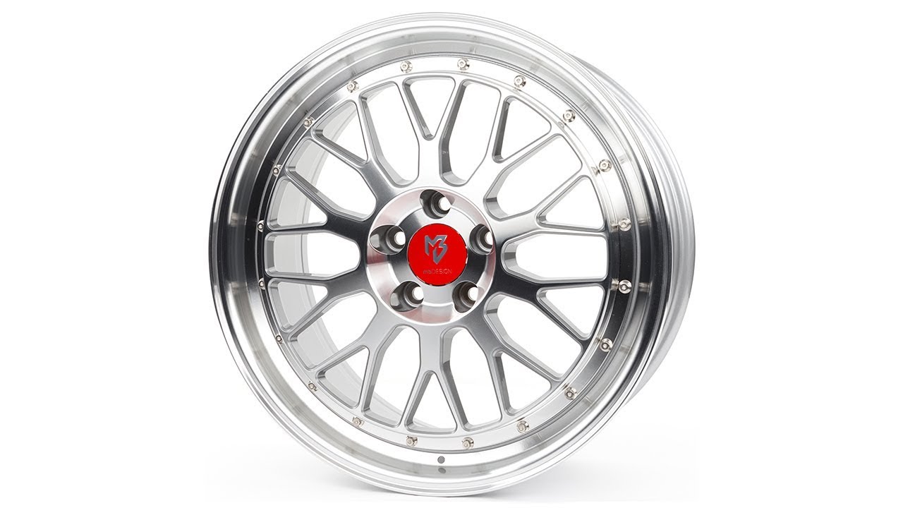MB DESIGN LV1 silber voll poliert | felgenoutlet.de - YouTube