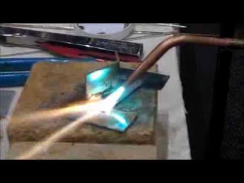 Brazing Brass to Stainless at FABTECH 2011 - YouTube