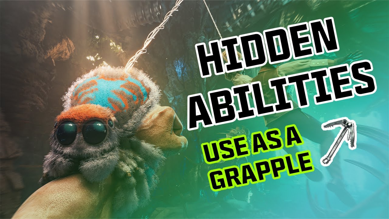 How to use Cosmo Spider Swinging Abilities (Use as Grapple Hook) - YouTube
