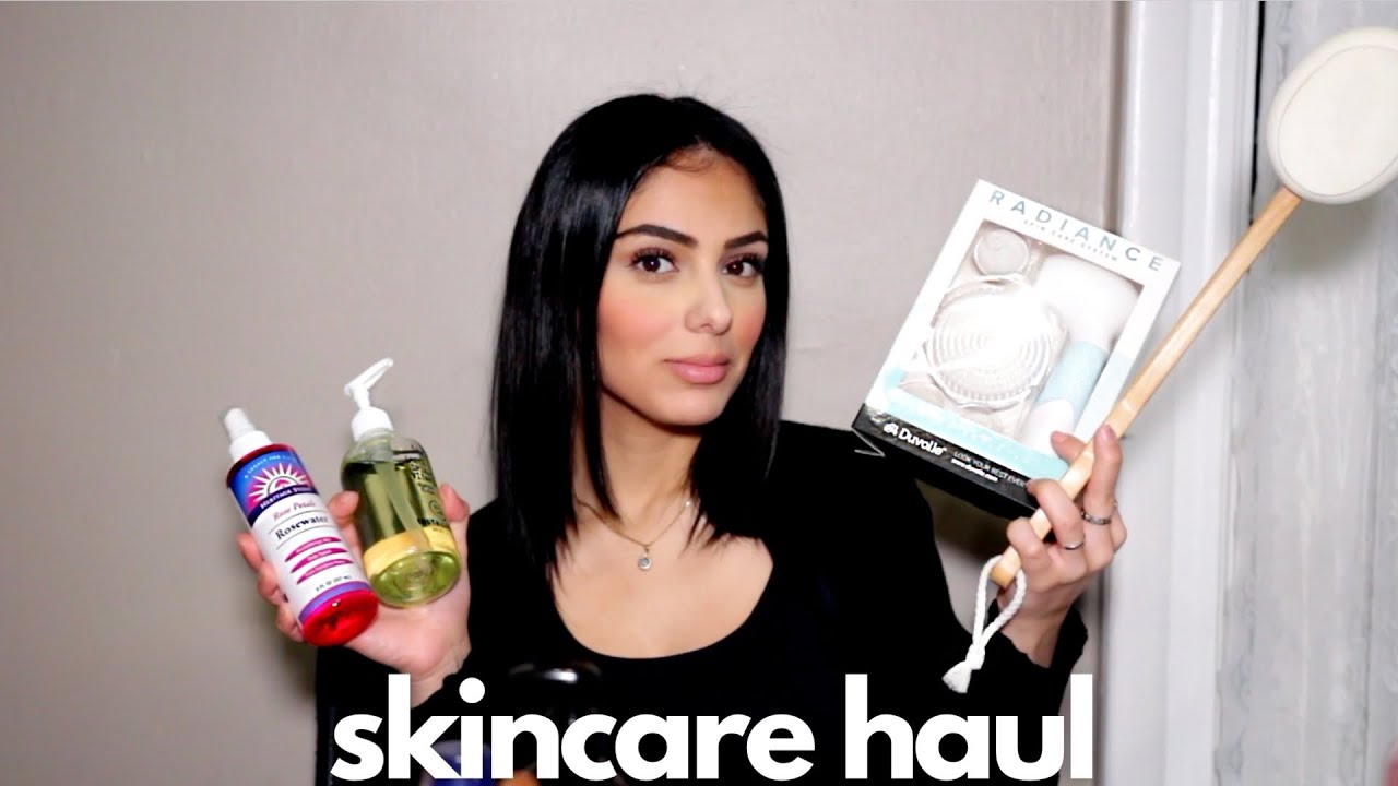 skincare haul.. face and body - YouTube