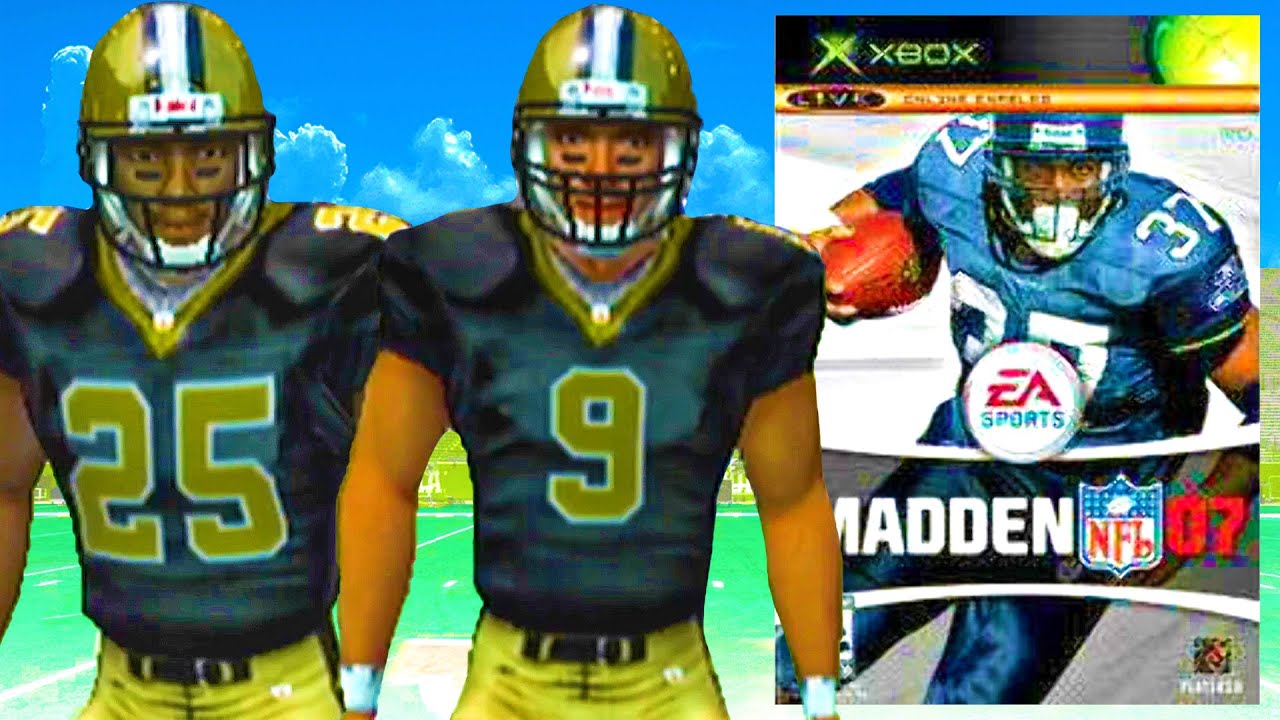 I Went Back To Madden 07 To Rebuild My Favorite Team - YouTube