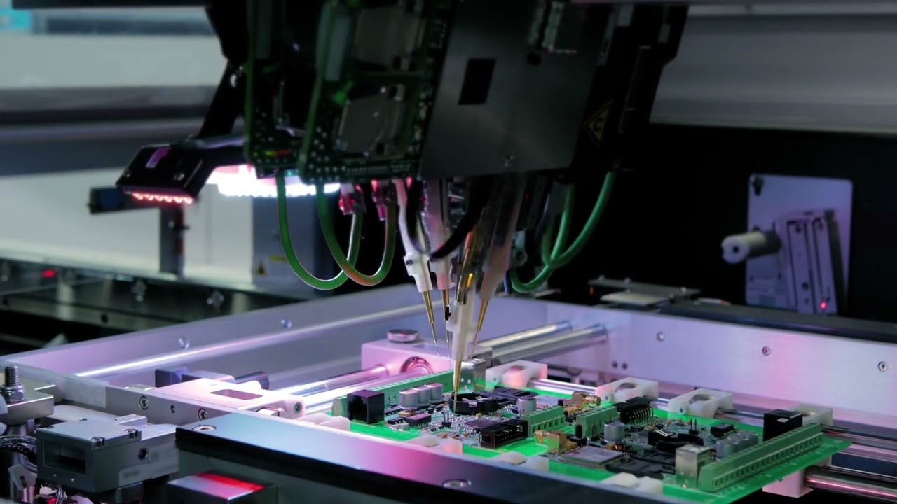 Flying Probe Testing For PCB Assembly - YouTube