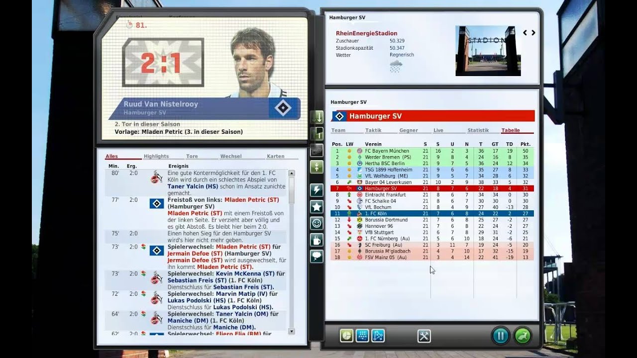 Let's Play Fussball Manager 2010 #063 [GERMAN] Gegen Köln endlich der ...