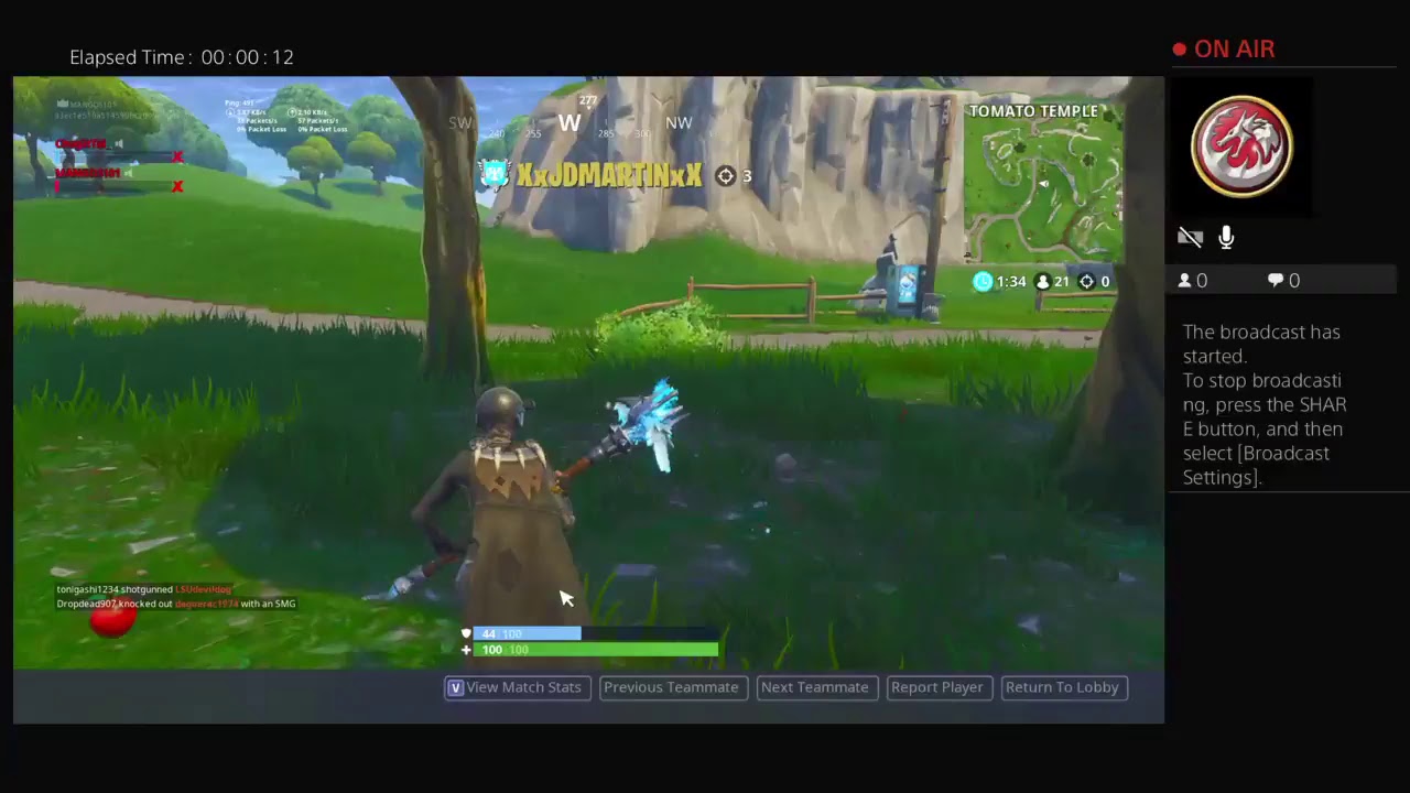 Just Playing Fortnite (First Time Using Keyboards Cringe) - YouTube