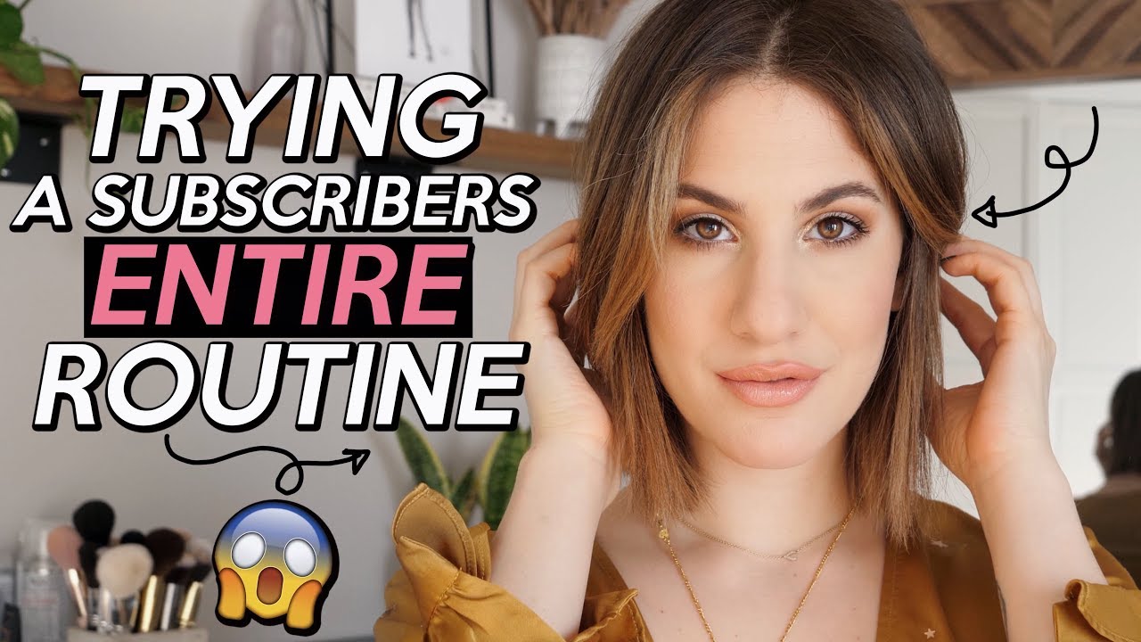 Trying A Subscribers Entire Makeup Routine Jamie Paige Youtube