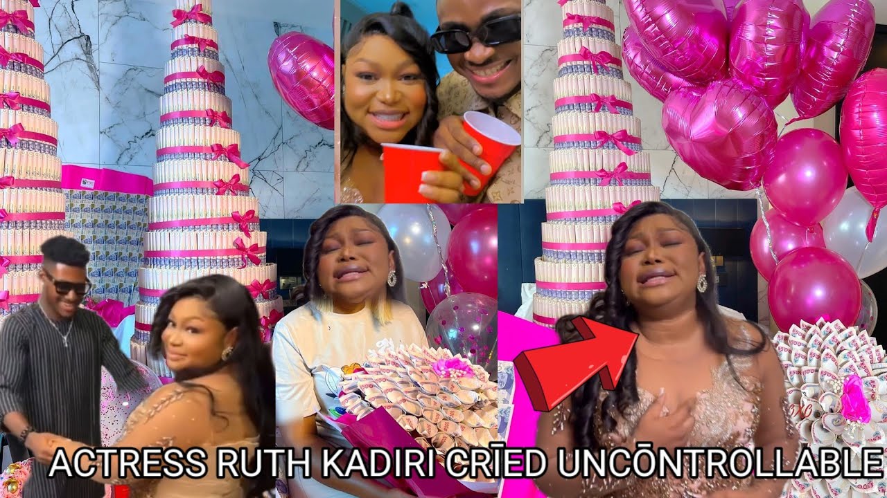 😱Omg Ruth Kadiri Husband & Son Threw Lavish 36th Birthday party that ...