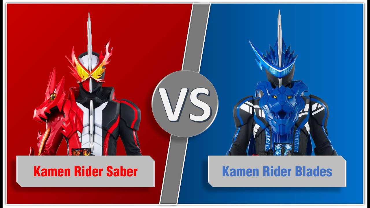 Kamen Rider Versus - SABER VS BLADES - YouTube
